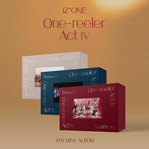 IZ*ONE / One-reeler Act IV【3形態セット】【輸入盤】【CD】 – UNIVERSAL MUSIC STORE