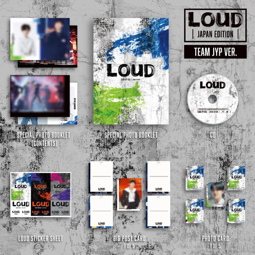 ヴァリアス・アーティスト / LOUD -JAPAN EDITION-【完全生産限定フォトブック盤Team JYP Ver.】【CD】 – UNIVERSAL MUSIC STORE